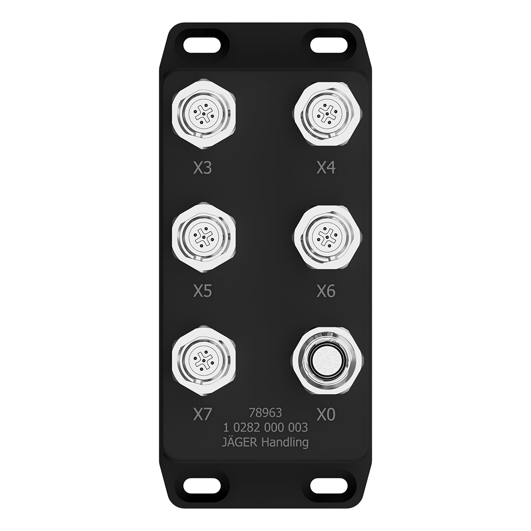 Distribution box M12 BTB Gtype 12-pin e-handle